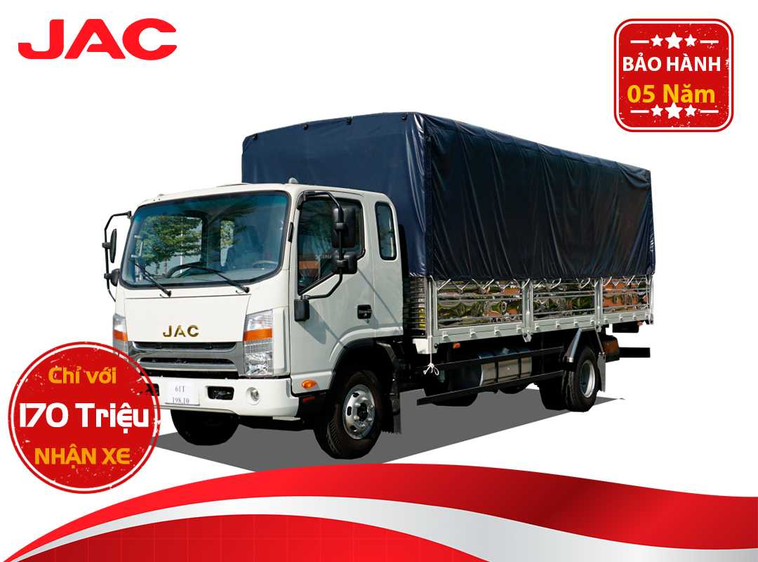 "JAC N650 Plus" Giá Xe Tải Jac N650 Plus - 6.5 Tấn - Nhà Máy Xe JAC